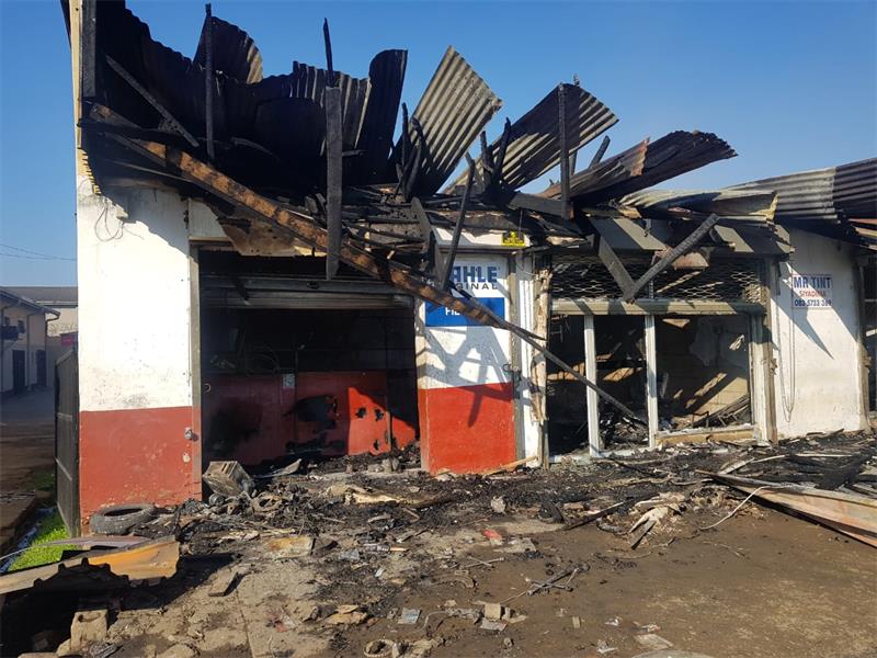 Harding goes up in flames as fire department struggles to cope | South ...