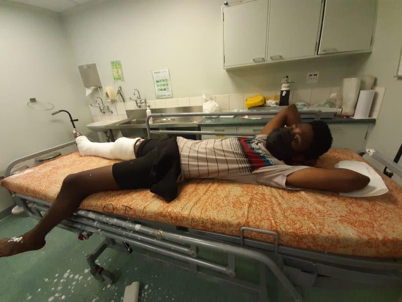 Rising surf star Simo Mkhize breaks leg, needs community's support ...