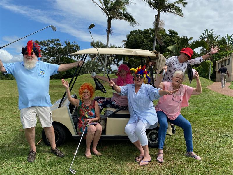 Ready to roar at golf day | South Coast Herald