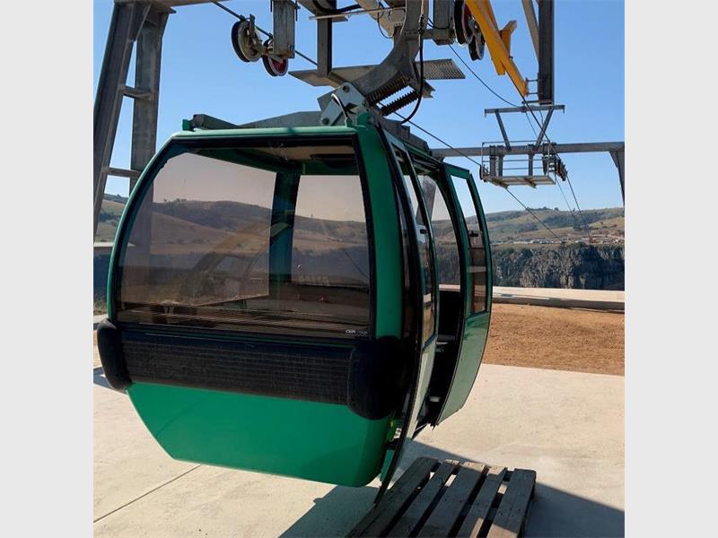 Cable car in use at N2 Wild Coast Road project | South Coast Herald