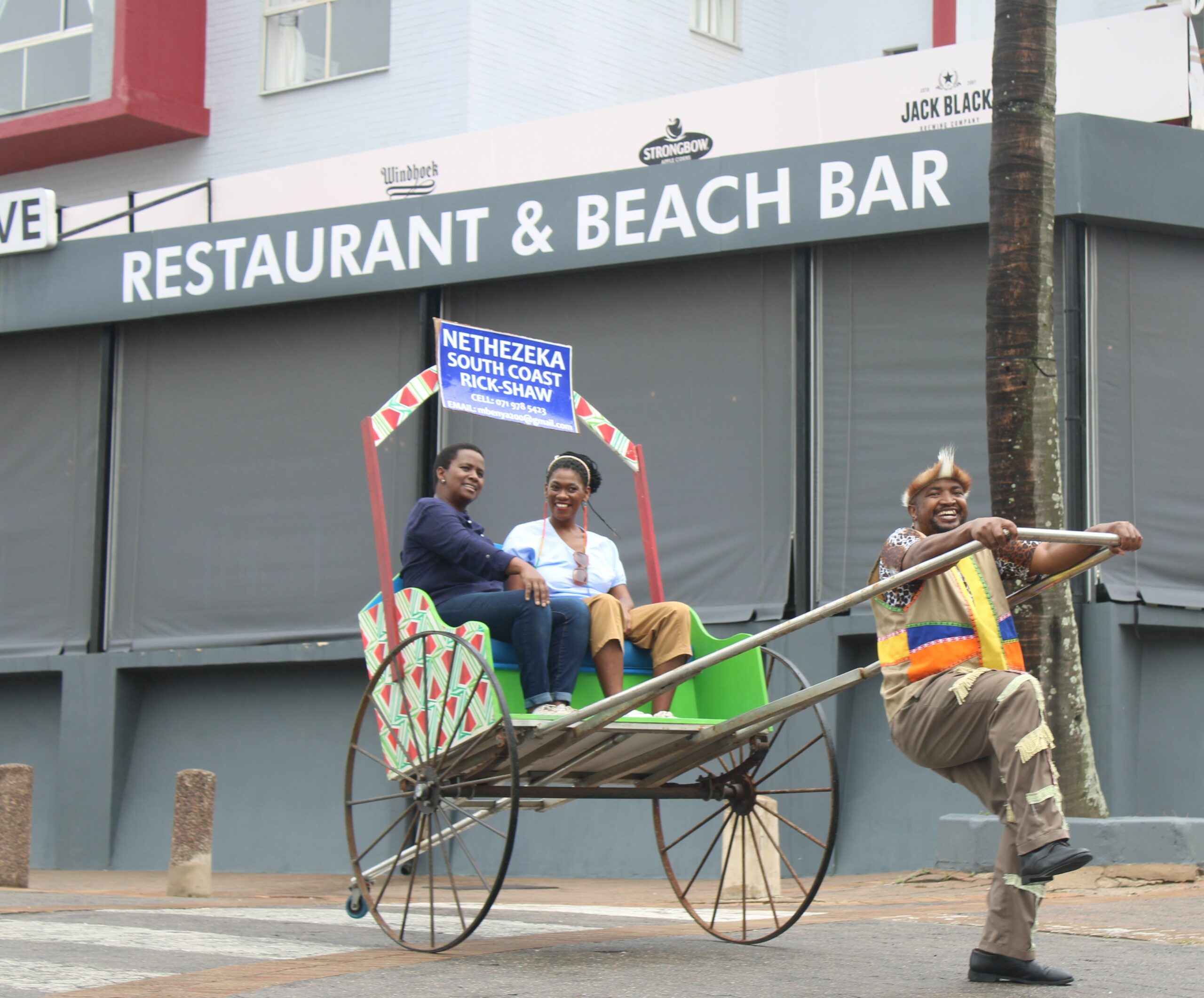 Ride a rickshaw at Margate beach | South Coast Herald