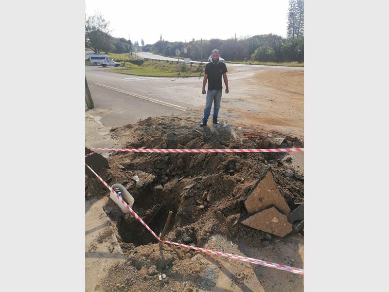 Road damage, water leak frustration for Sunwich Port business owners ...