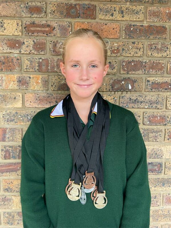 Izotsha's Ella earns gold and silver at swimming champs | South Coast ...