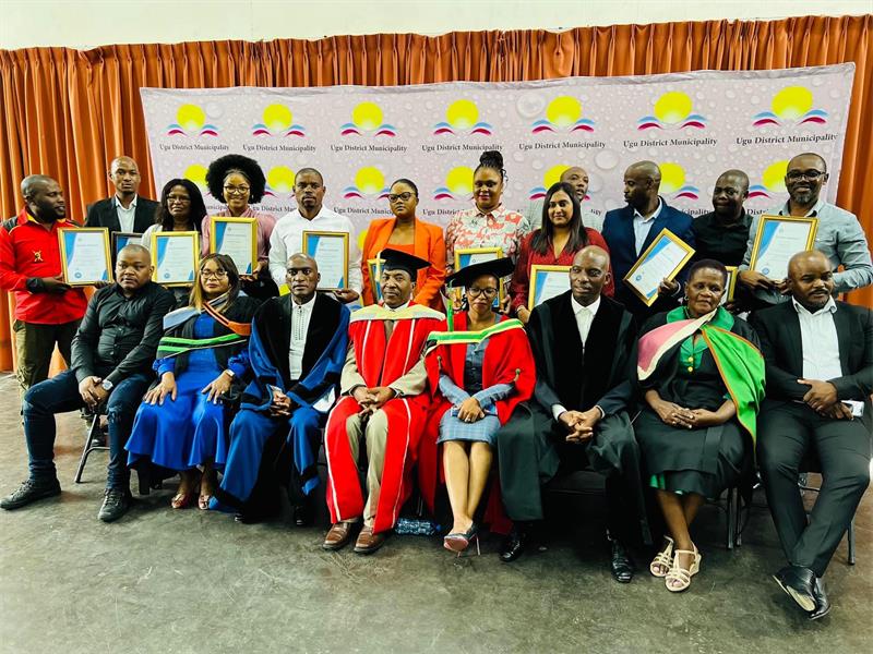 Ugu celebrates staff's achievements | South Coast Herald