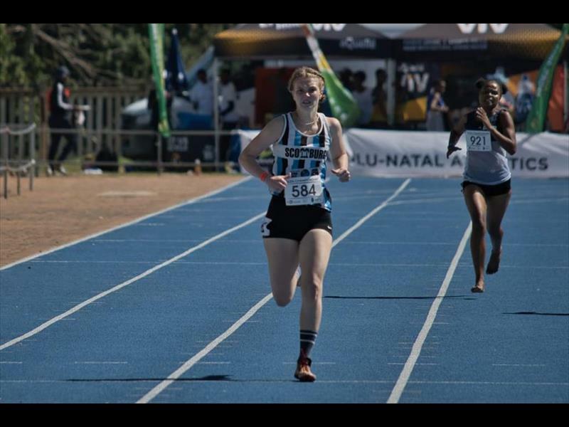 Triple gold for Keziah at KZN champs | South Coast Herald