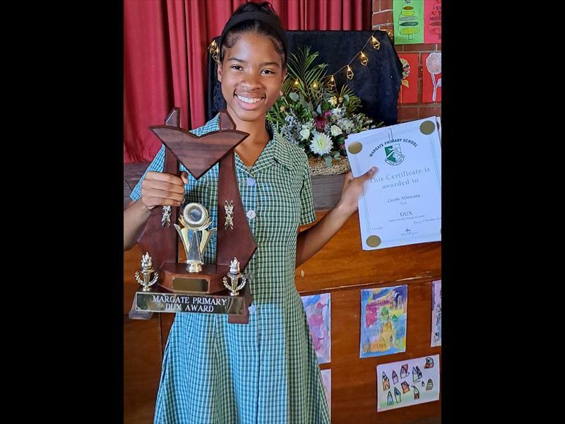 Margate Primary's Licebo takes Dux award | South Coast Herald