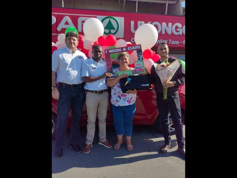 Uvongo shopper wins a car | South Coast Herald