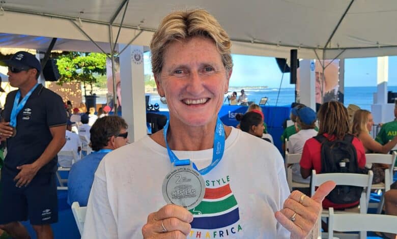 Surfer Heather Clark 'super stoked' about silver win at World Masters ...