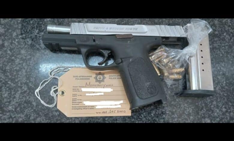 Unlicensed firearm seized | South Coast Herald