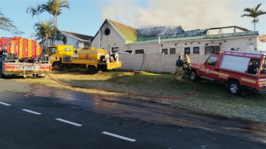 WATCH: Fire engulfs Port Shepstone home | South Coast Herald