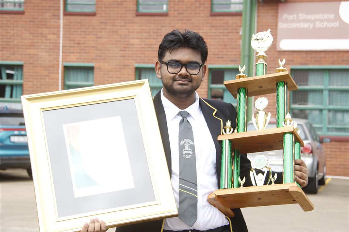 Top matric achiever: Hard work pays off for Ethan Naicker of Port ...