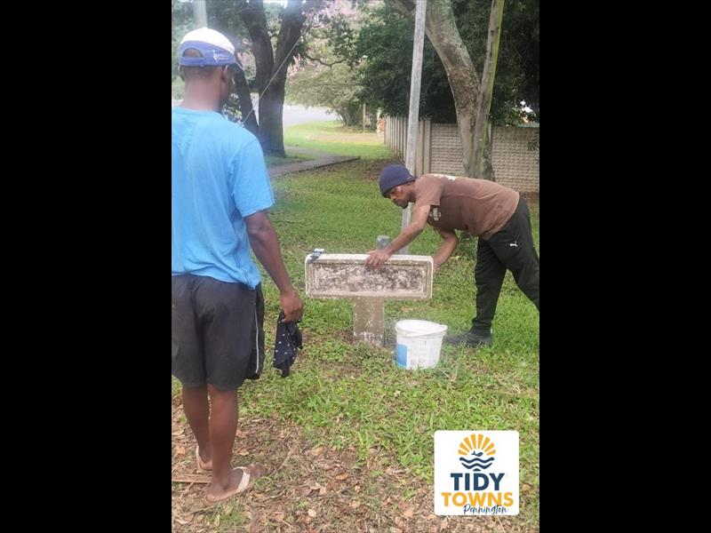 Street name markers project launched in Pennington | South Coast Herald