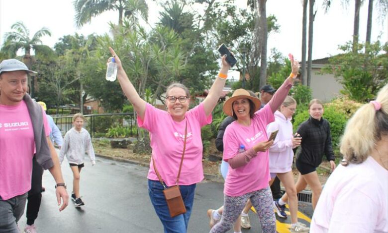 Supporters 'walk the talk' at South Coast Hospice fundraiser | South ...
