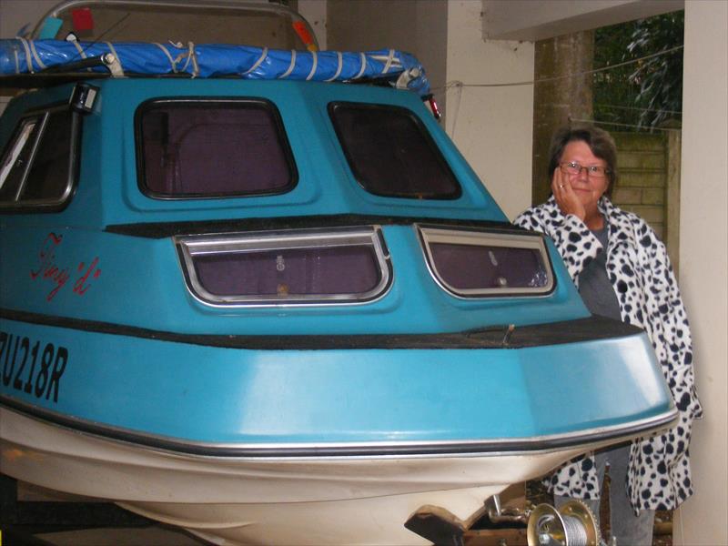 Mrs fix-it restores her boat | Zululand Observer