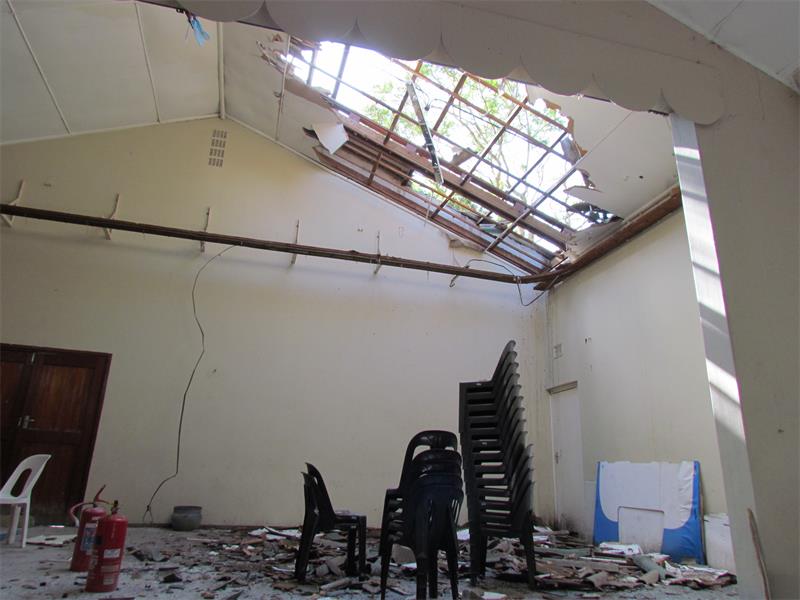 Mtuba Town Hall fire quickly contained | Zululand Observer