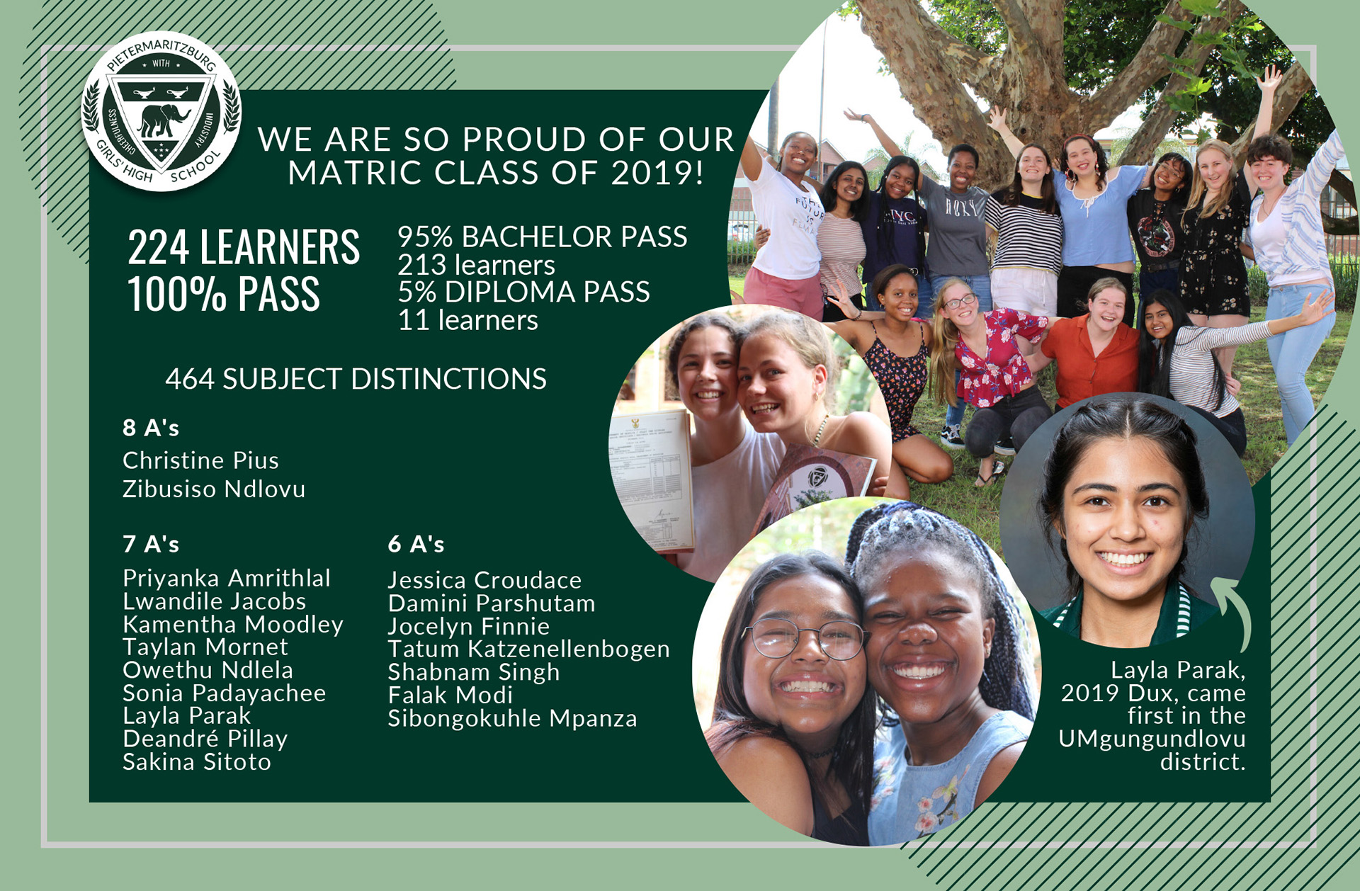 Top Achievers Pietermaritzburg Girls High School | Zululand Observer