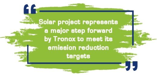 Tronox announces solar power switch | Zululand Observer