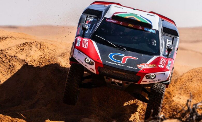 South African competitors set the pace midway through Dakar 2023 ...