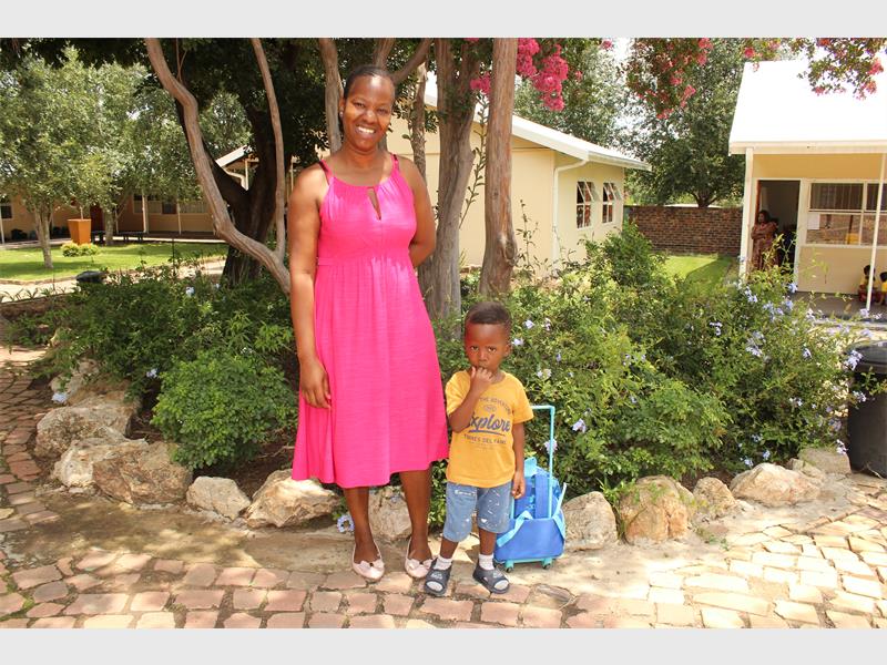 It's all smiles for Grade 1s at Jubilate Primary School on their first ...