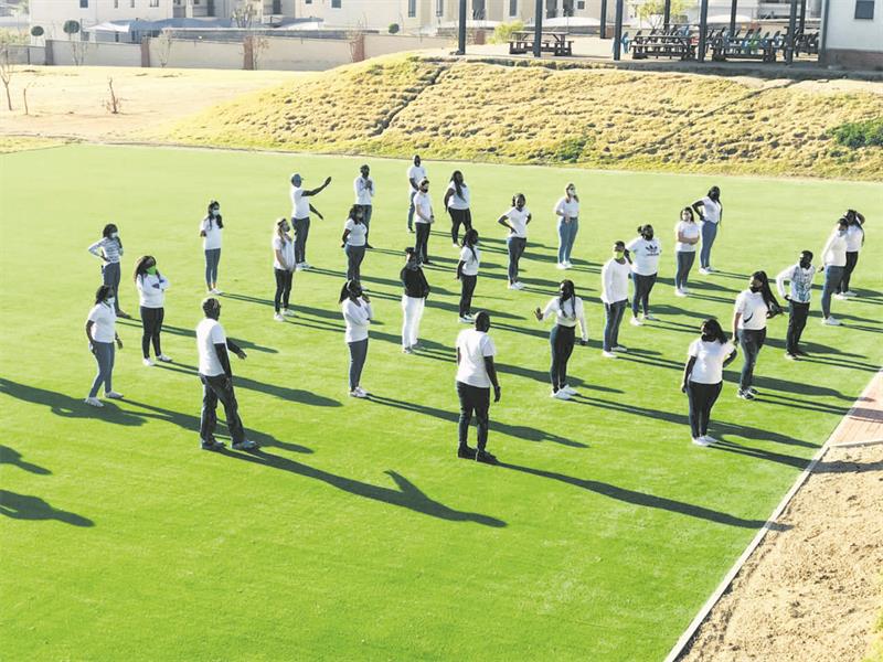 Spark keeps up with the Jerusalema trend | Midrand Reporter