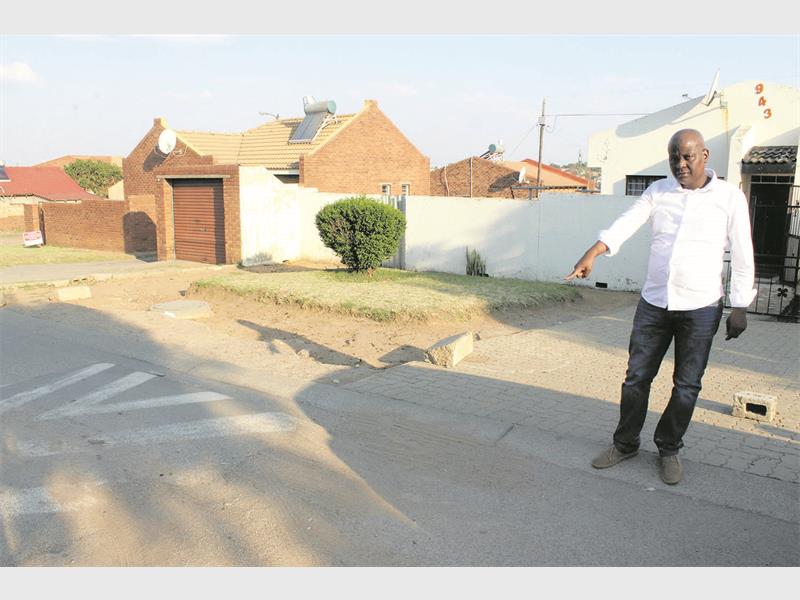 Rabie Ridge resident raises his concern about a speed hump causing ...