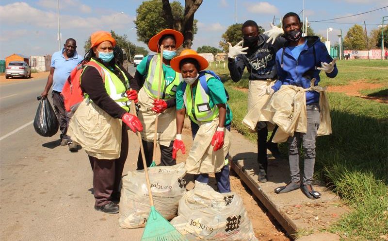 A partnership to keep the community clean, green and safe proceeds ...