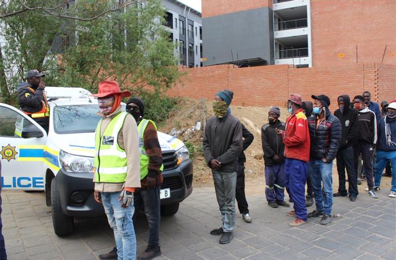 Midrand female officers educate residents about gender-based violence ...