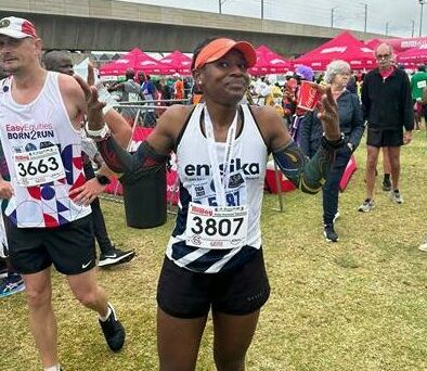 Midrand crew runner Tumeka Zaula shares her journey as a runner ...