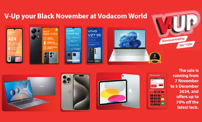 V-Up your Black November at Vodacom World | Midrand Reporter