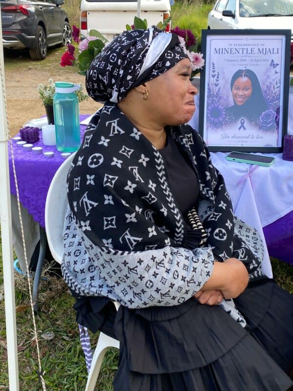 Midrand marches for Minentle as grieving mother demands justice ...