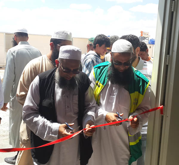 Al-Imdaad CEO inaugurates projects for Syria | Northern Natal News