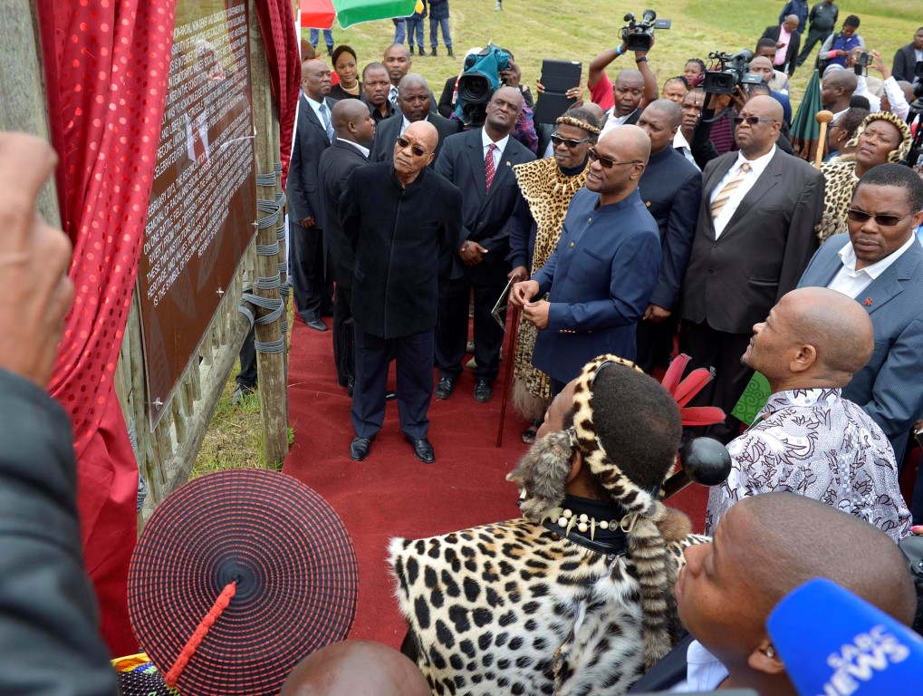 President Zuma opens bridge linking Blood River Monument and Ncome ...