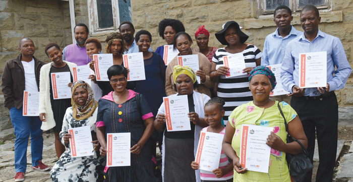 Pre-finance training completed on a good note | Northern Natal News