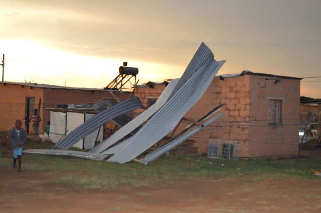 Homes destroyed and roofs blown away in wind storm | Northern Natal News