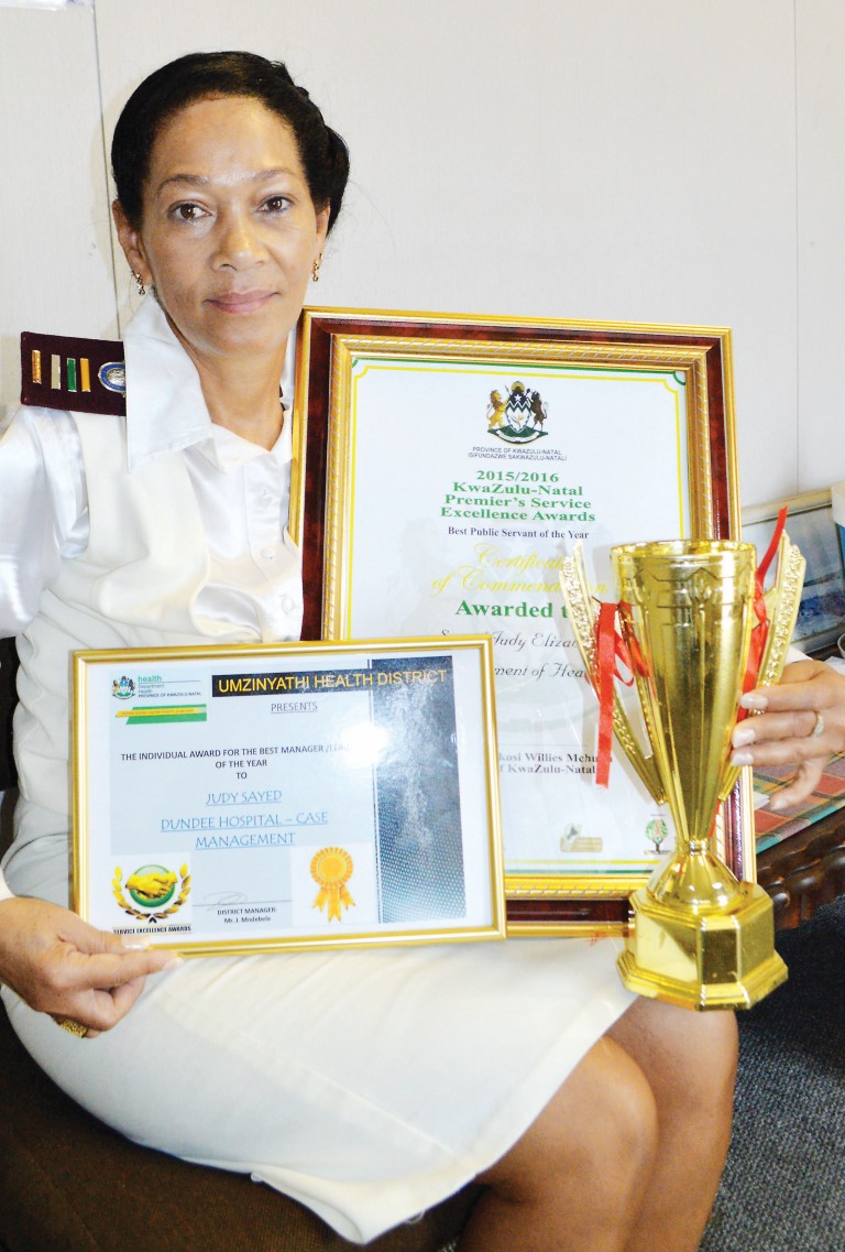 Judy Sayed: her attitude and passion has again made Dundee Hospital ...