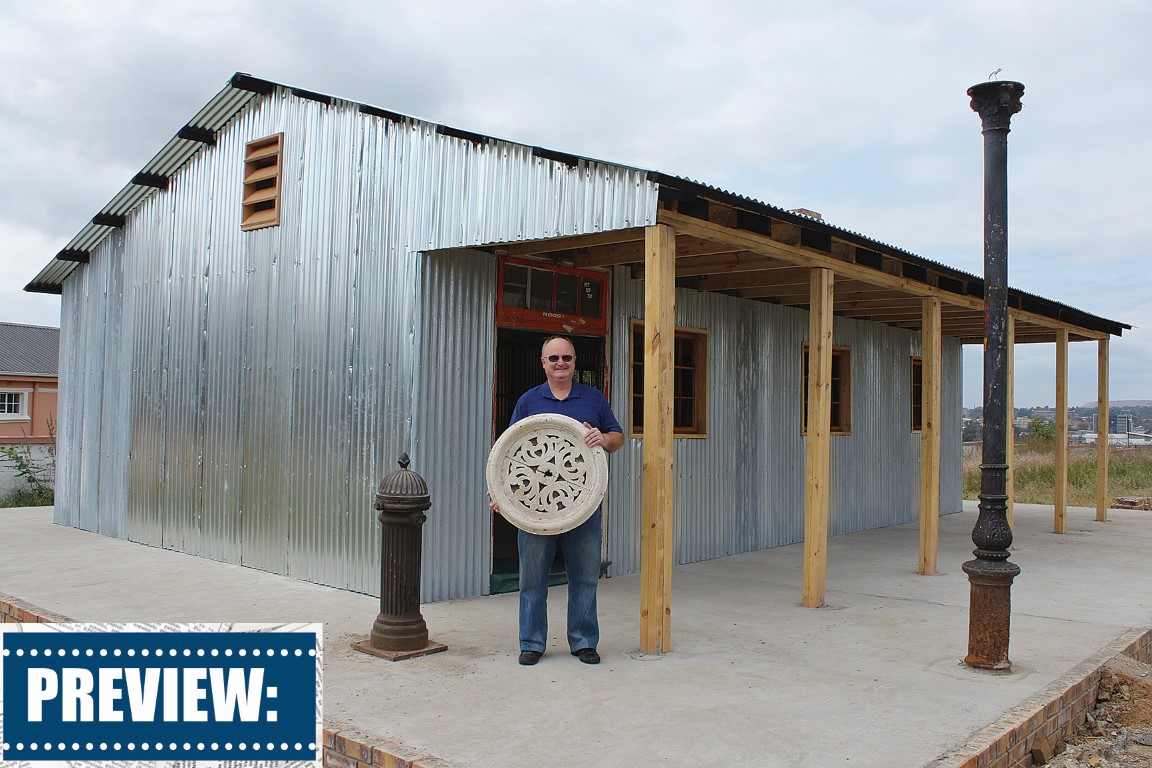 PREVIEW: Replica railway station steams ahead at Fort Amiel Museum ...