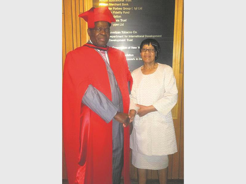 Former Vryheid MM officially inaugurated as professor of law | Northern ...