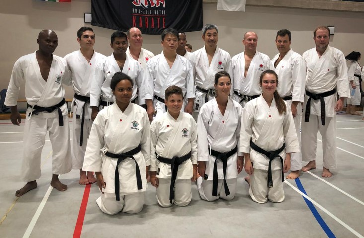 Karateka learn from authentic Japanese JKA instructors | Northern Natal ...