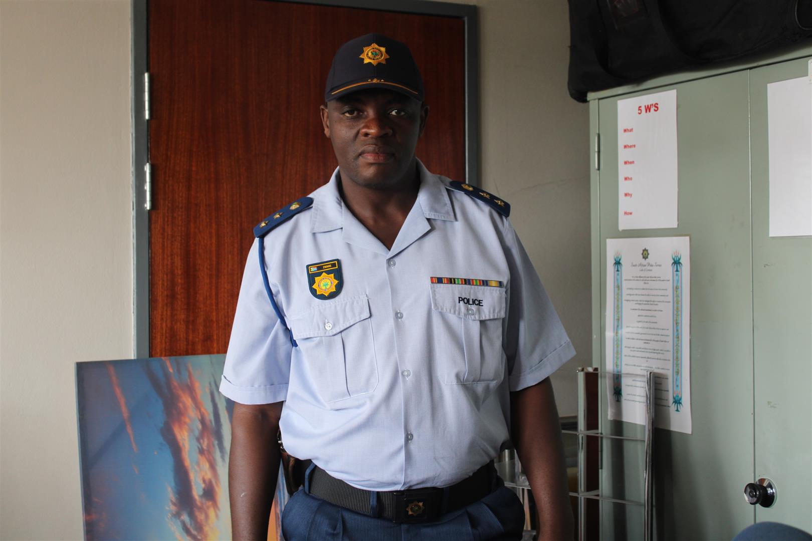 Meet the new Ezakheni station commander