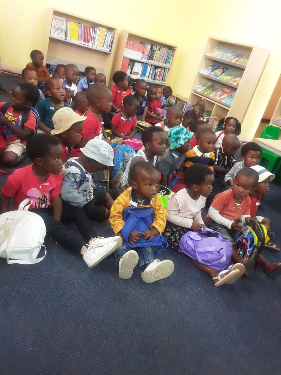 Ukuthula Crèche has fun at Town Library | Northern Natal News