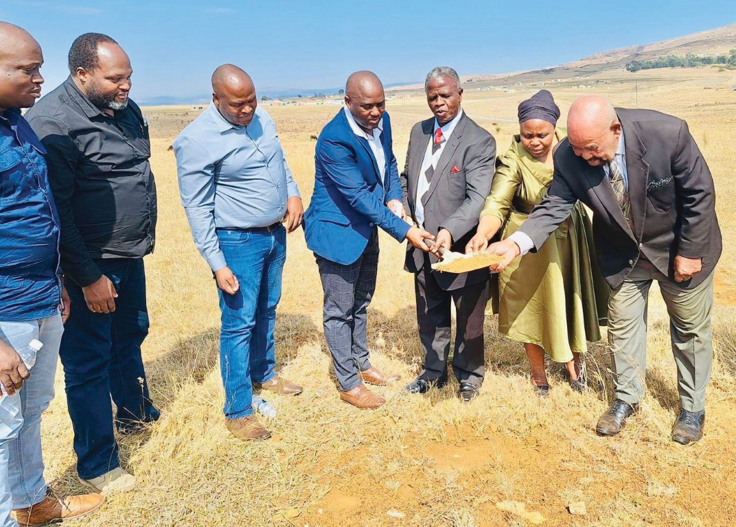 Sod-turning heralds construction of brand new sports complex in Msinga ...