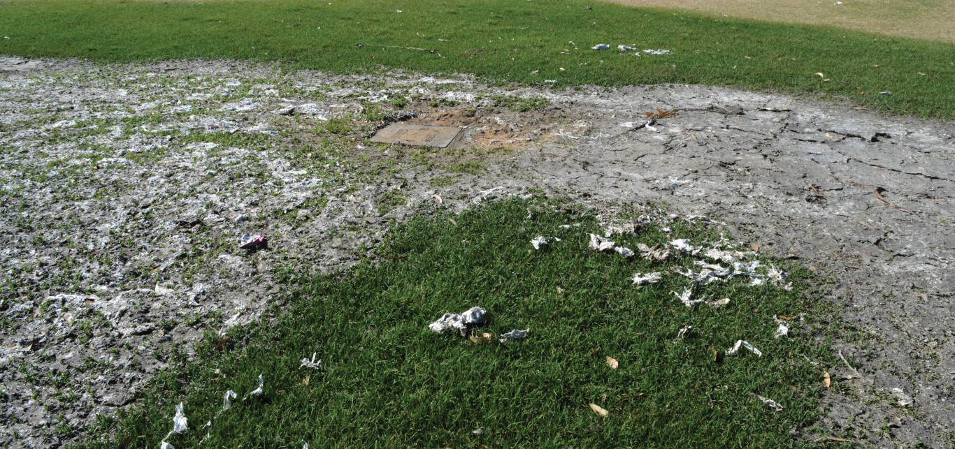 Officials rush to fix sewer leak 'contaminating' sports field ...