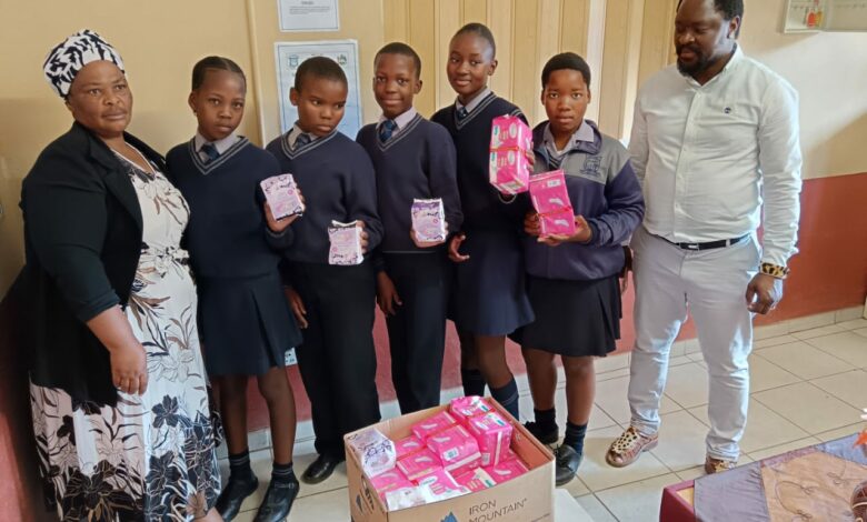 School receives generous donation of sanitary towels | Northern Natal News
