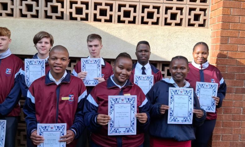 Tugela Pre-Vocational School celebrates top achievers | Northern Natal News