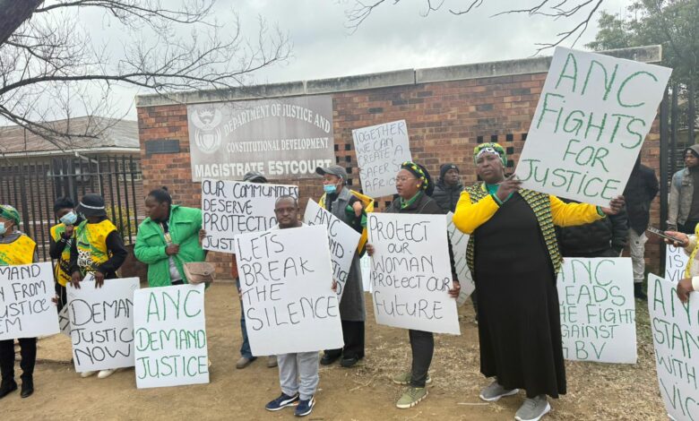 ANC Women’s League pickets as mayor appears in court | Northern Natal News