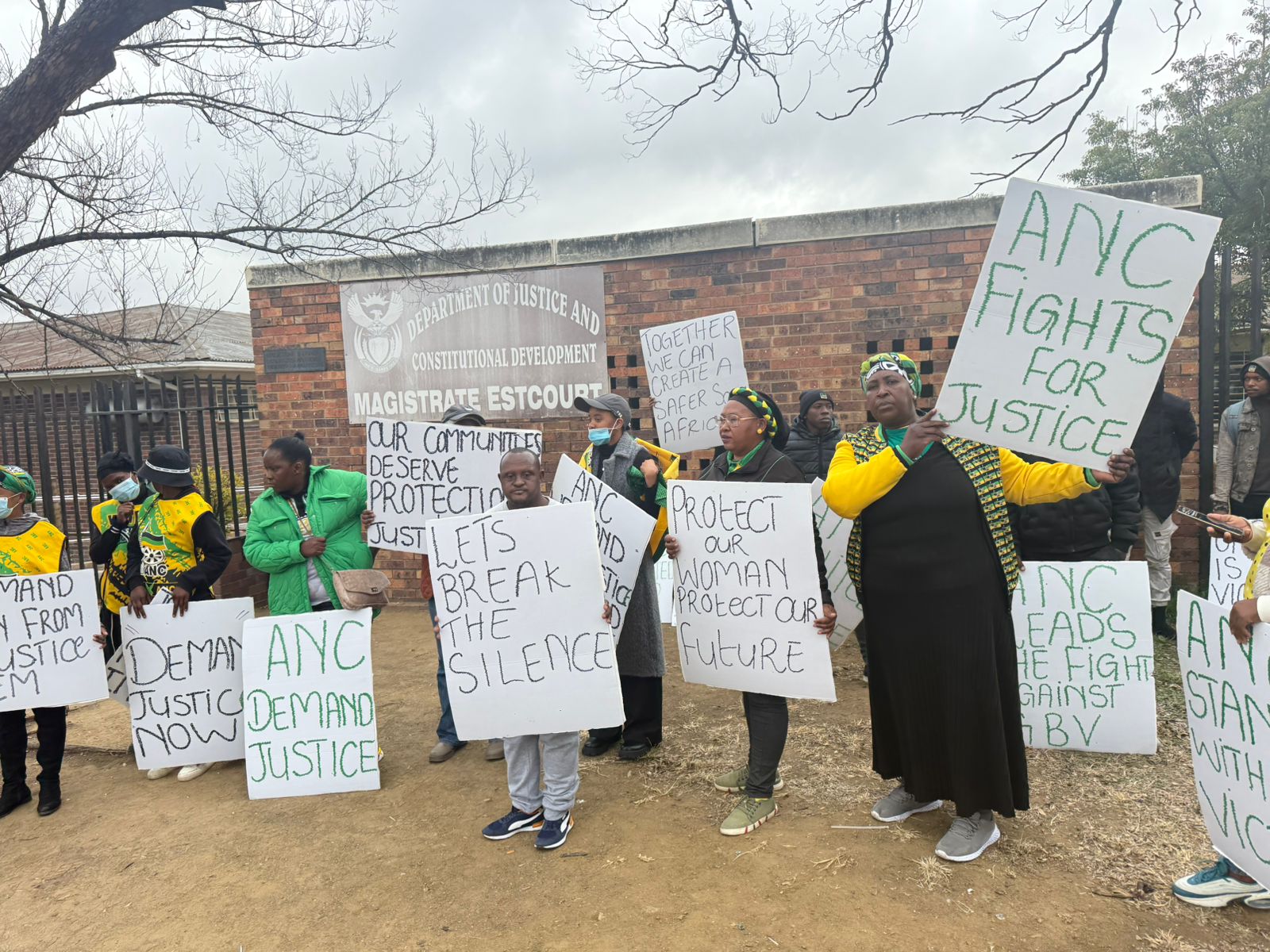 ANC Women’s League pickets as mayor appears in court | Northern Natal News