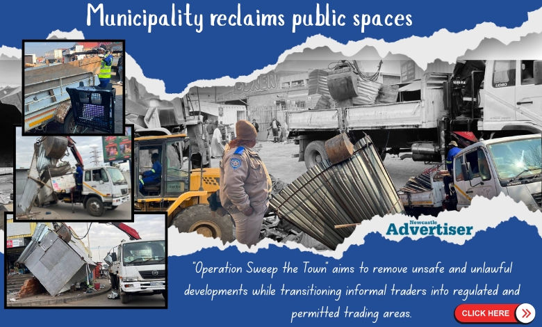 Municipality demolishes illegal structures in CBD crackdown | Northern ...
