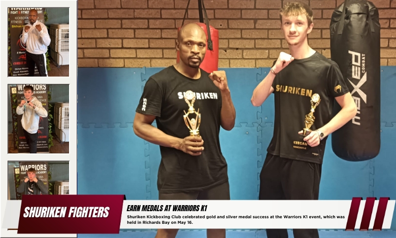 Local fighters earn medals at Warriors K1 | Northern Natal News