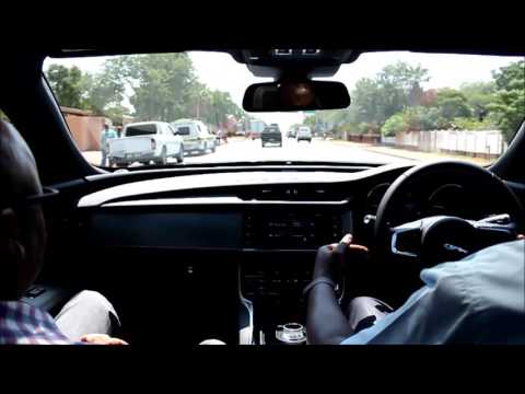 Ashley Rasebotsa, gets a taste of the power of the new Jaguar XF | Review