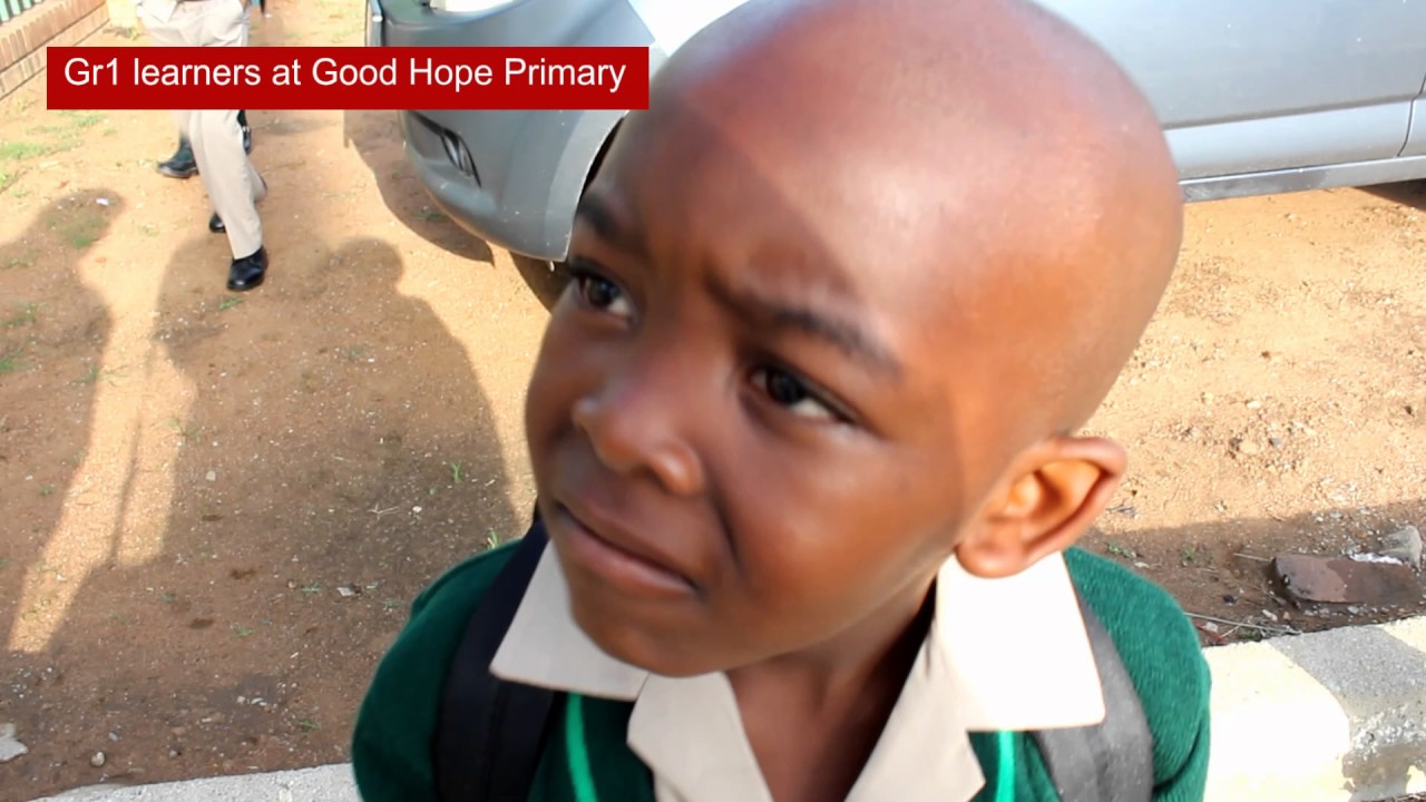 Good Hope Primary School: First Day of Gr 1 | Review